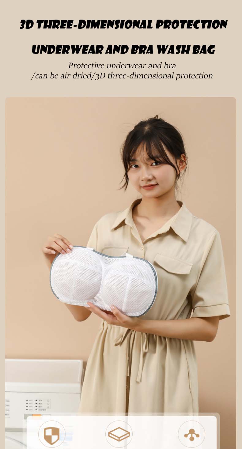 Anti-deformation Washing Underwear Sports Bra Bra Mesh Bag Washing ...