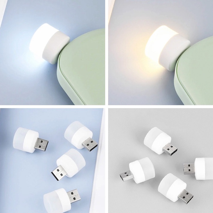 Night Light Bedroom USB LED Light Portable Energy Saving Lamp ...