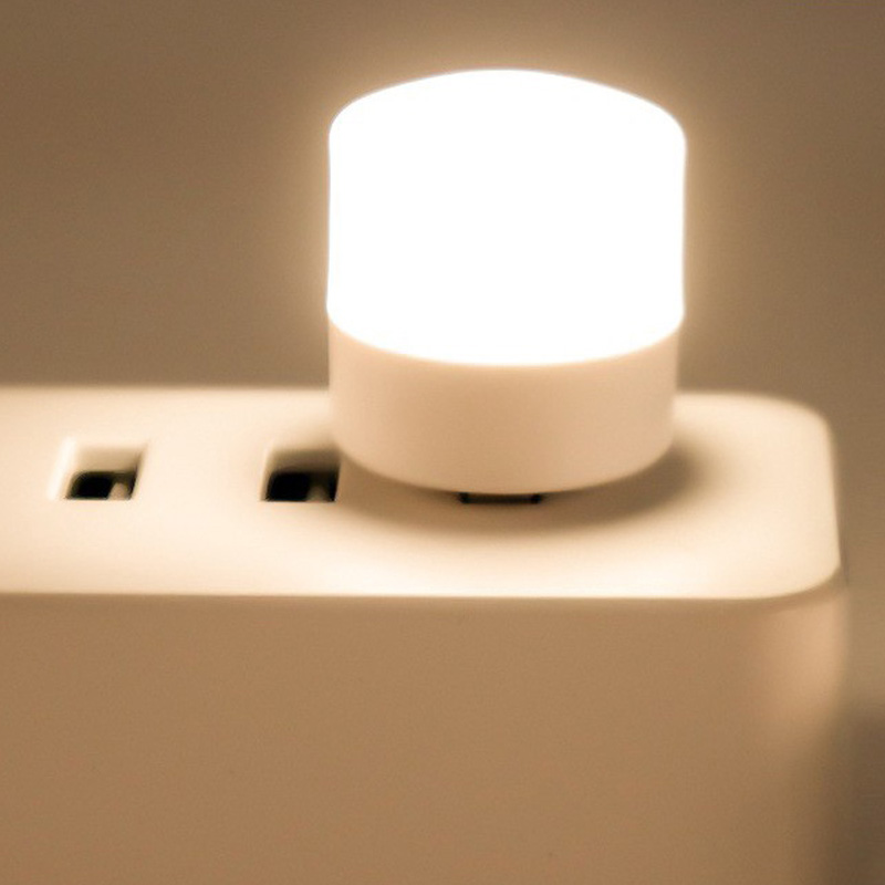 Night Light Bedroom USB LED Light Portable Energy Saving Lamp ...