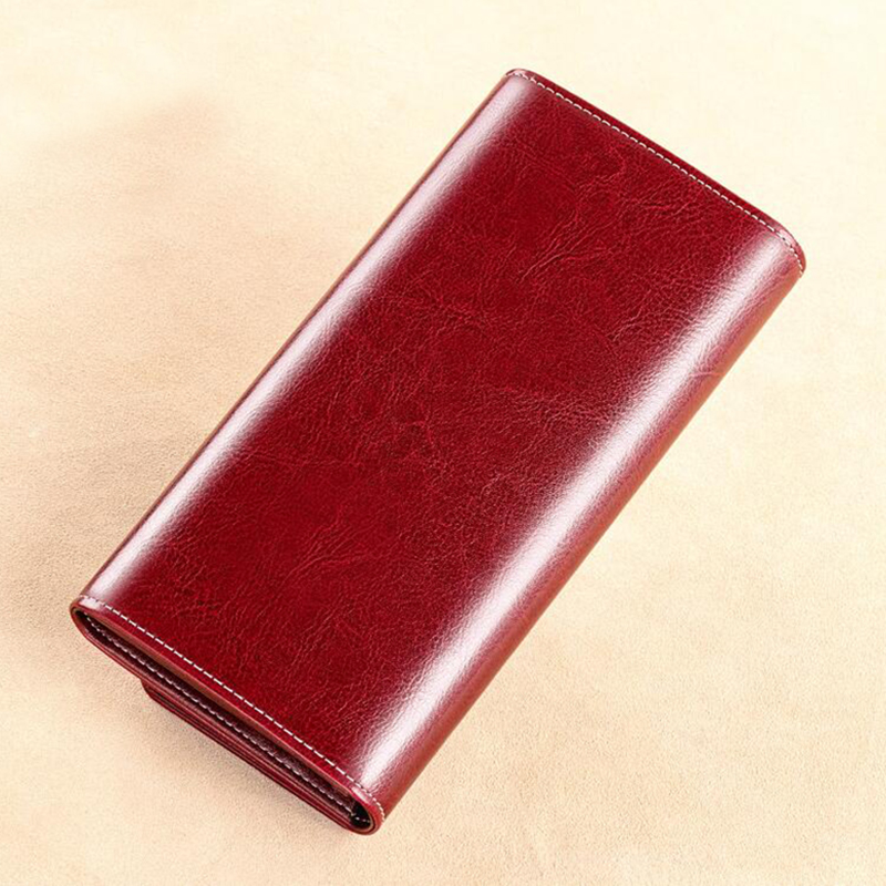 BANYANU Multi Functional Anti RFID Lady Card Coin Purse Large Capacity ...
