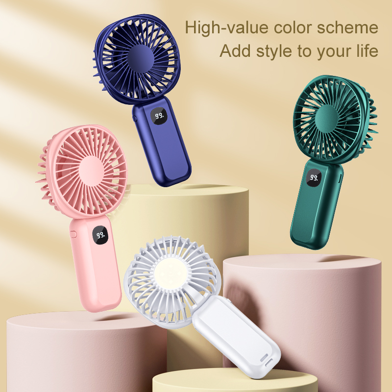 Mini Fan Rechargeable Portable Handheld Handy USB Pocket Personal ...