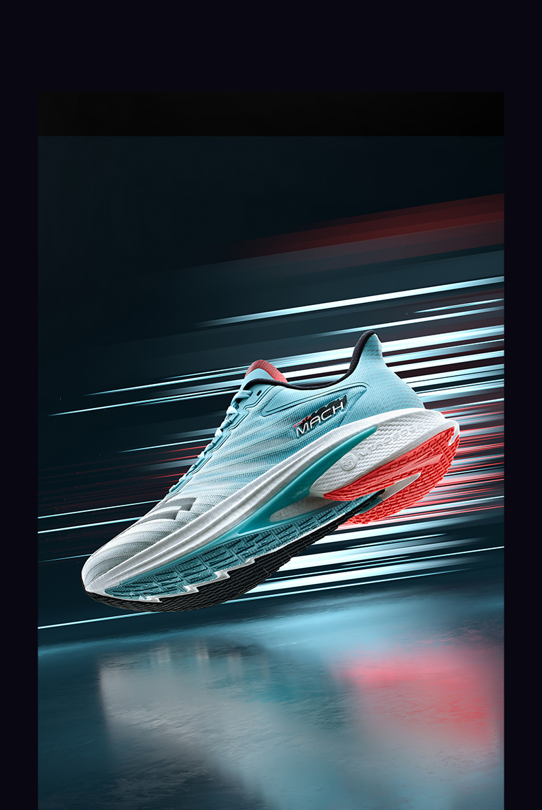 ANTA Men Mach 4 Running Shoes Professional Racing Durable Training ...