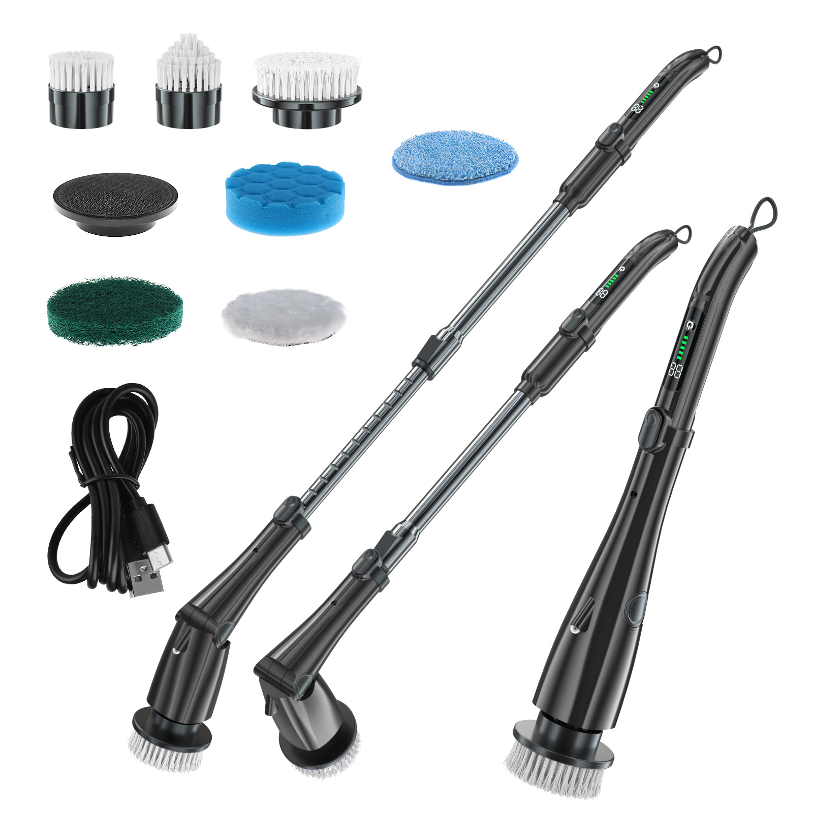 COD wireless electric cleaning brush Multi-functional household ...