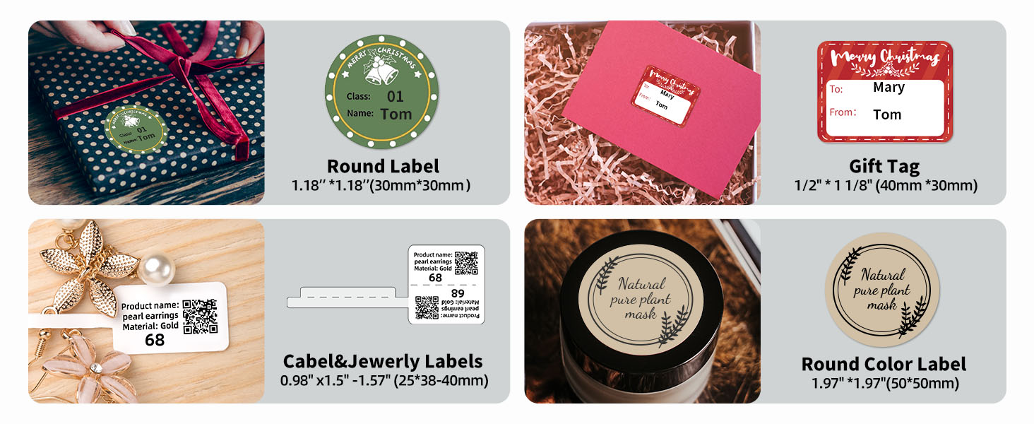 Phomemo M110 Bluetooth Label Maker,Portable Inkless Thermal Sticker ...