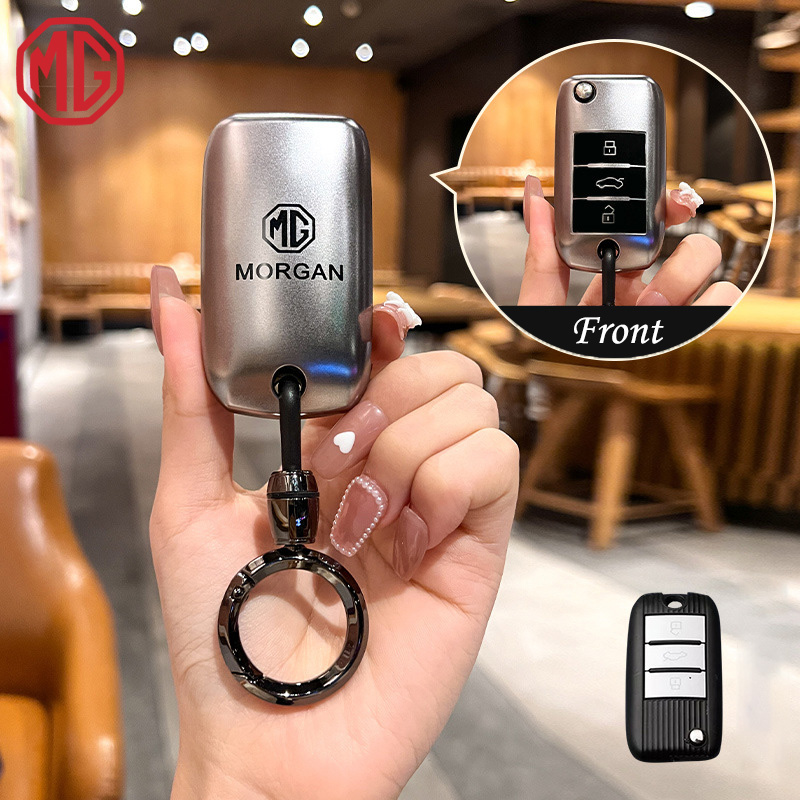 MG key case for MG ZS/MG EP bear keychain All inclusive key cover ...