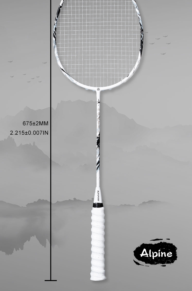 ALPSPORT New SS 4U 100% Full Carbon Fiber Pro Racket Badminton Original ...