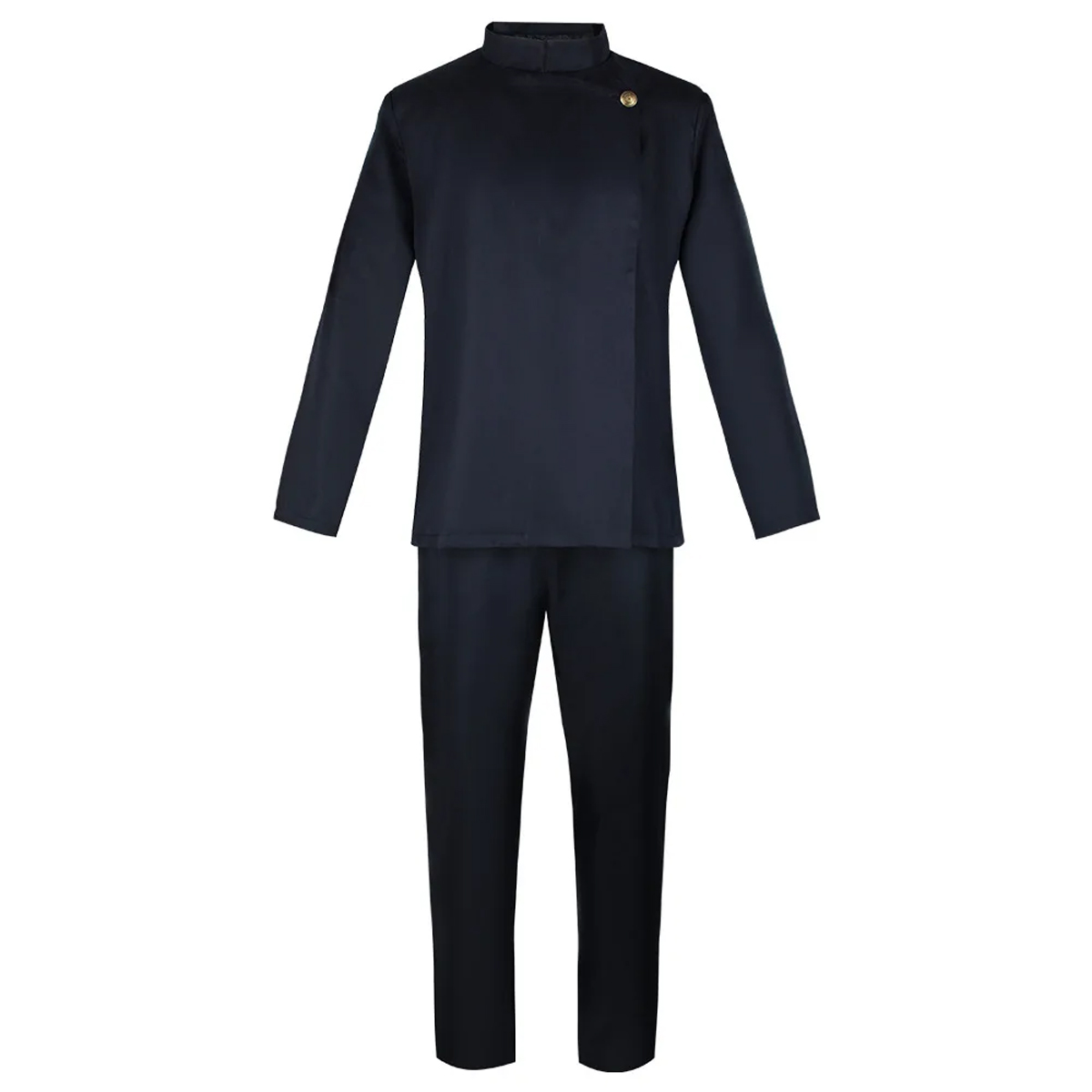 Anime S2 Gojo Satoru Cosplay Costume Dark Blue High School Uniform Role ...