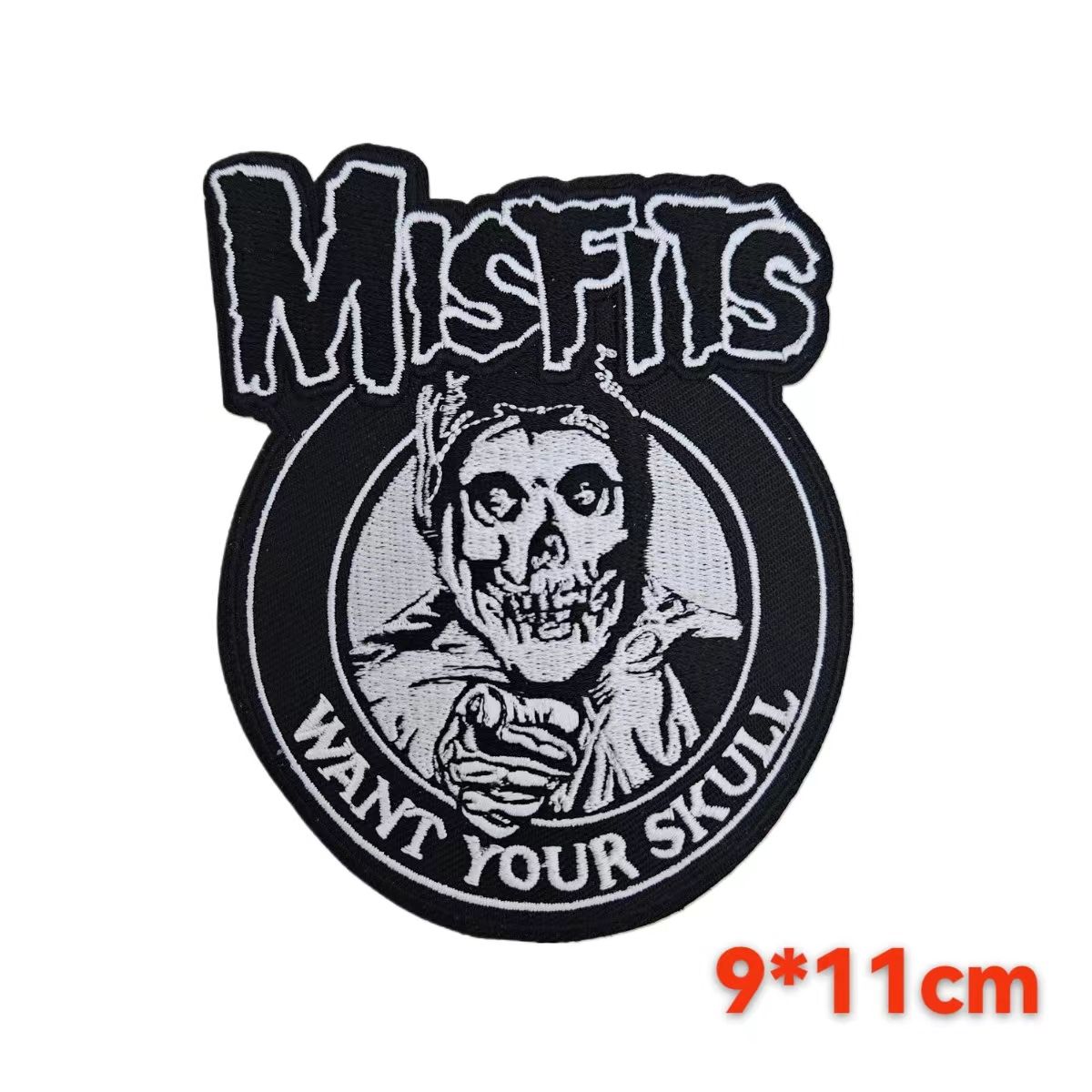 Custom Patches Music Embroidered Metal Rock Band Patches Punk DIY Sew ...
