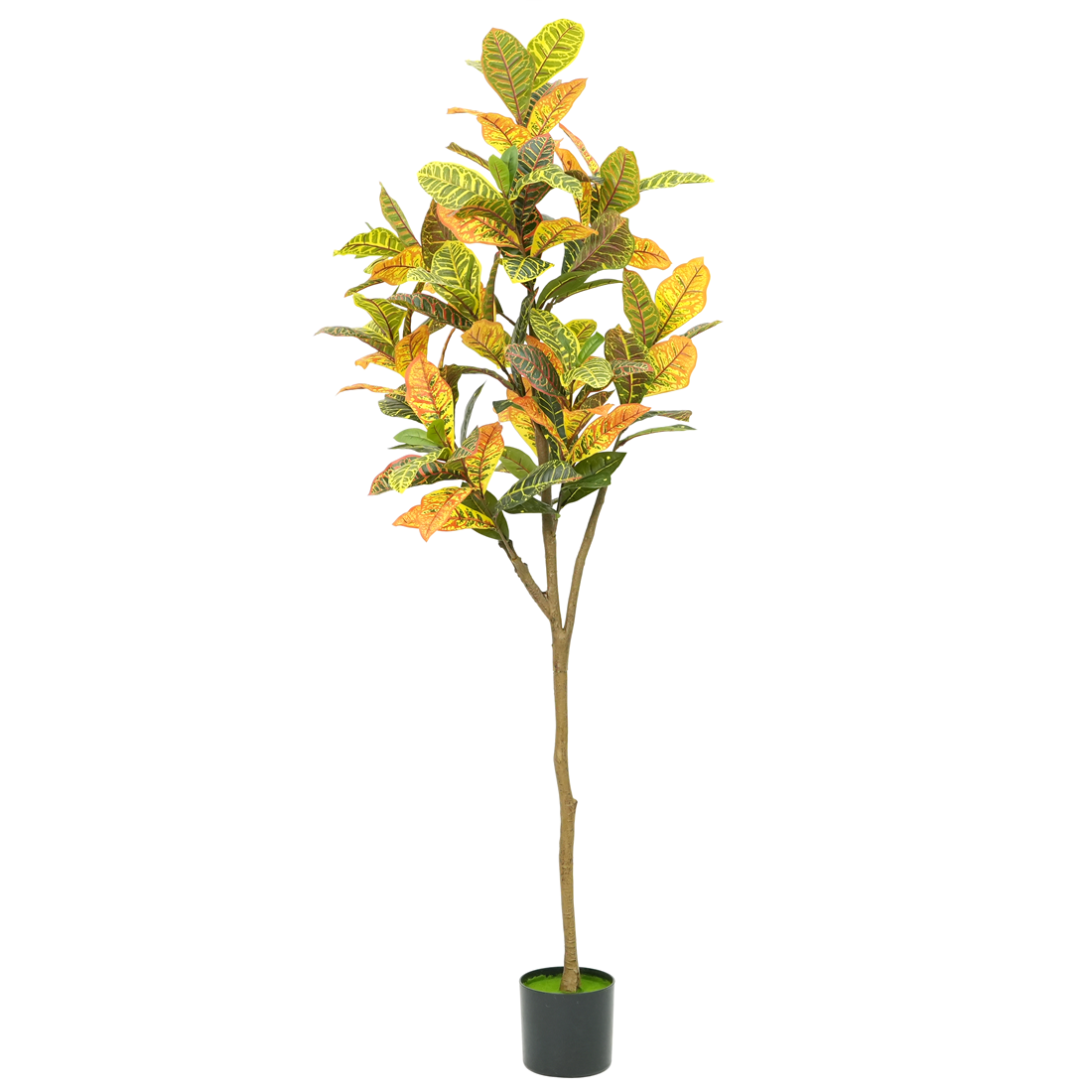 Artificial tree, Golden Banyan Tree, Height: 5.0-6.0Ft/59-63in ...