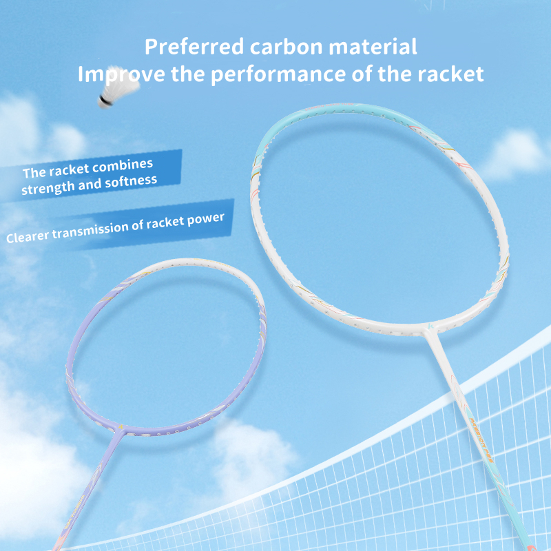 Kawasaki Badminton Racket Full Carbon PASSION P26 18-28LBS 4U For ...