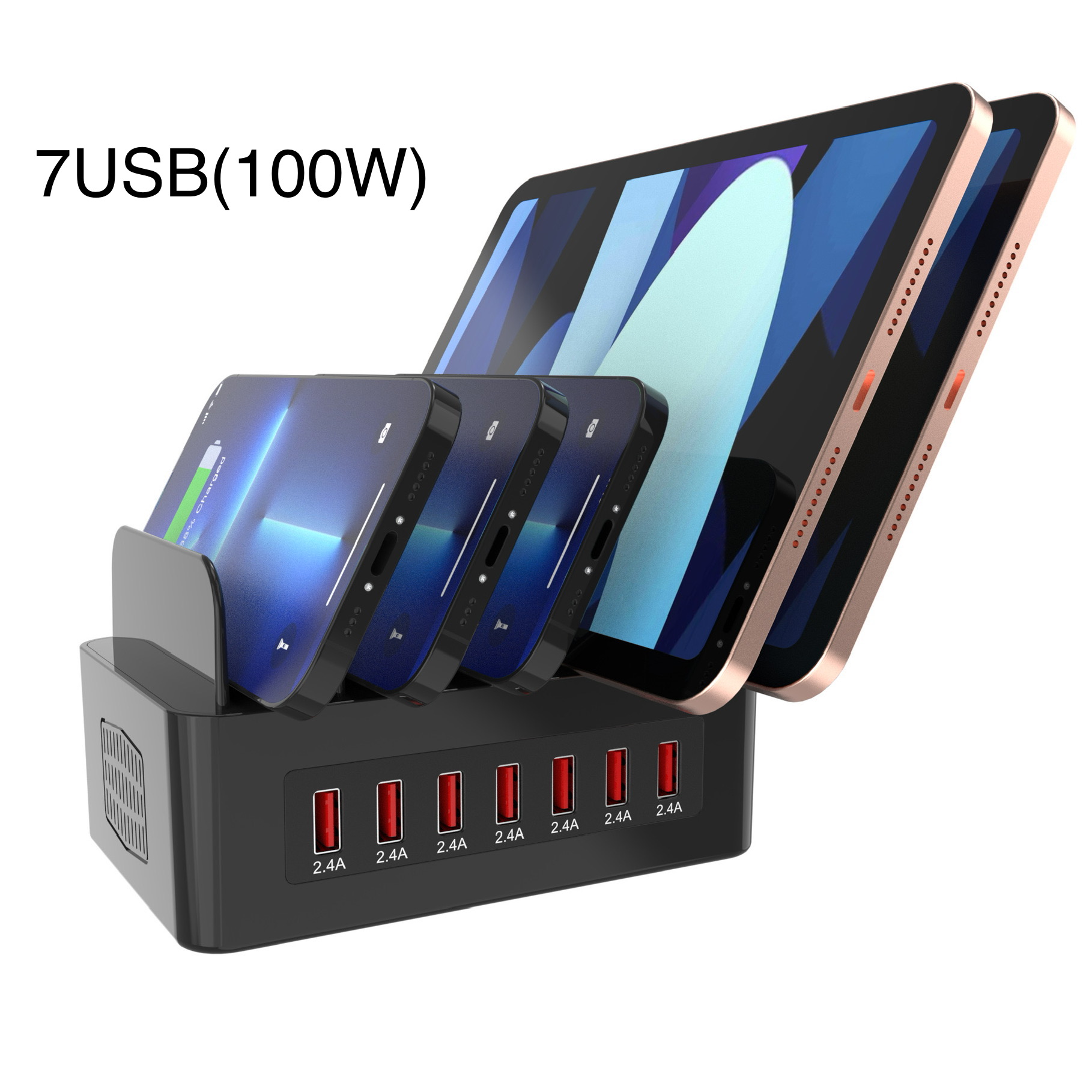 150w High-Power Mobile Phone Storage Bracket Charger Hot-selling ...