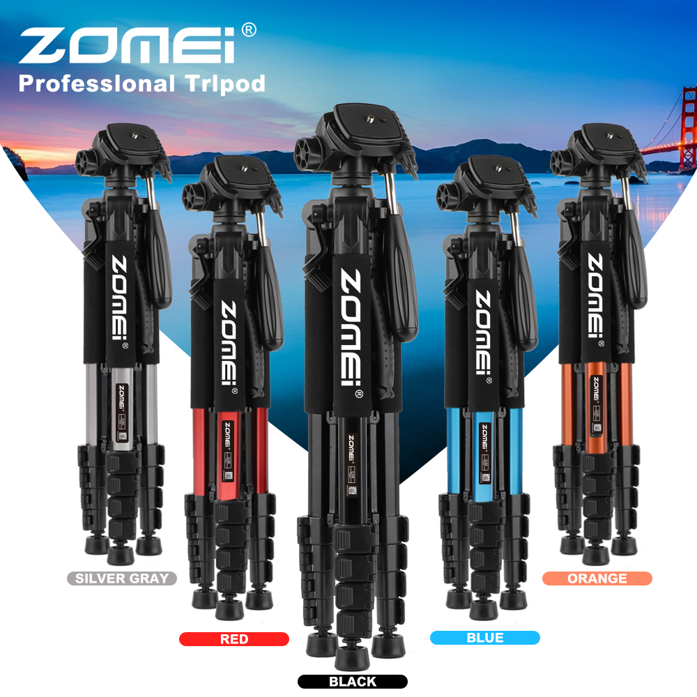 ZOMEI Q188/Q444Q/Q555 SLR Tripod Camera Micro Single Professional ...