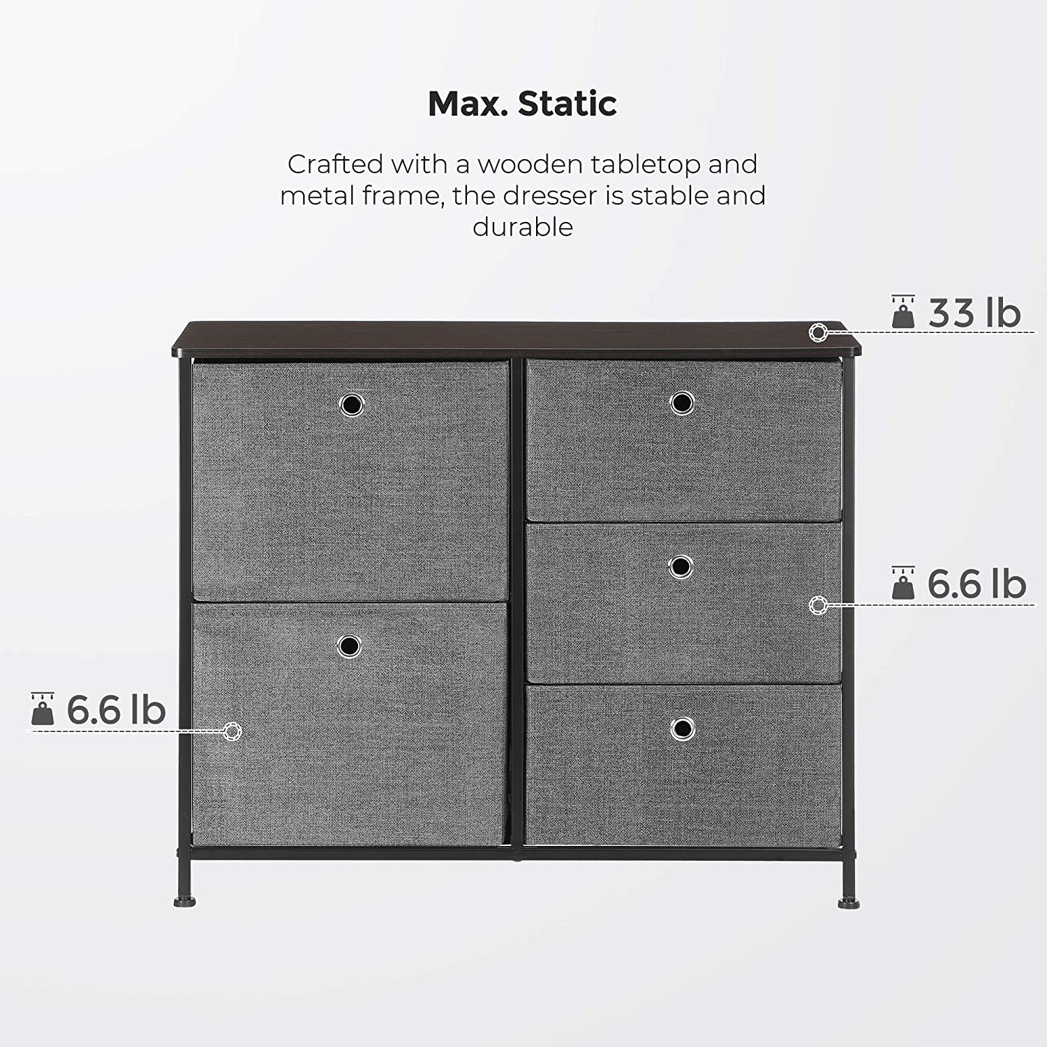 Elevate Your Wardrobe: Non-Woven Drawer Clothes Storage Organizer for ...