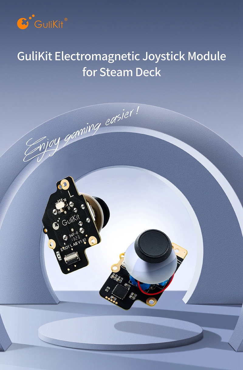 GuliKit Electromagnetic Joystick Module for Steam Deck OLED/Steam Deck LCD GuliKit SD02/GuliKit ...