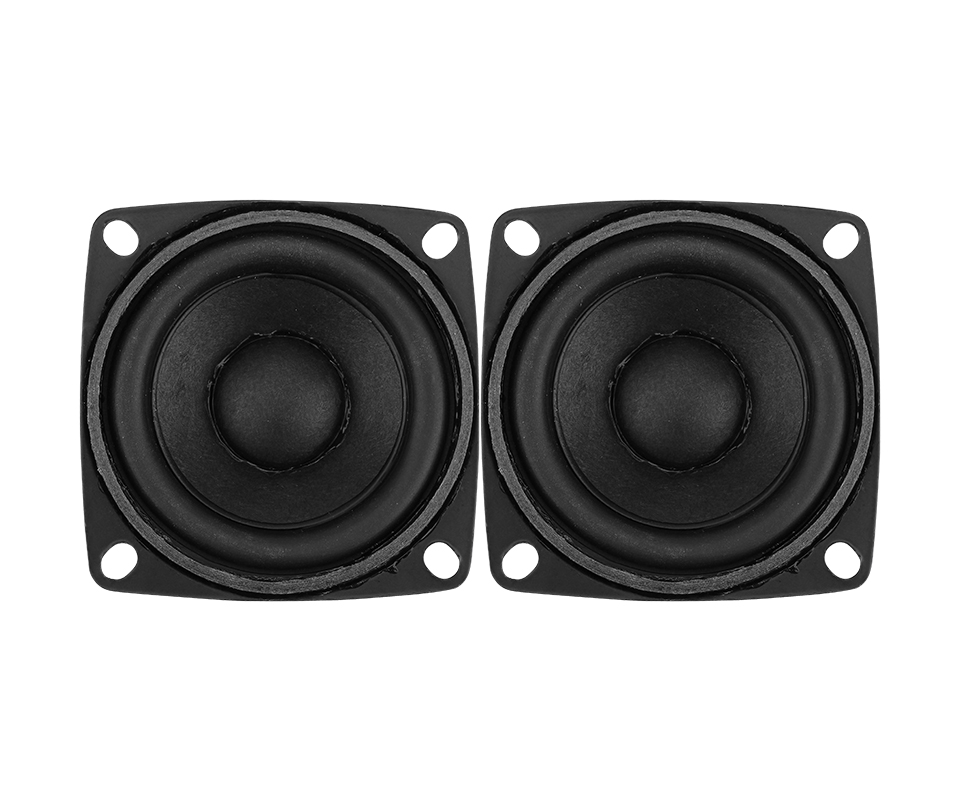 AIYIMA 2Pcs Audio Speakers 2 inch 4 Ohm 15W Full Range Sound Speaker Loudspeaker For Home ...