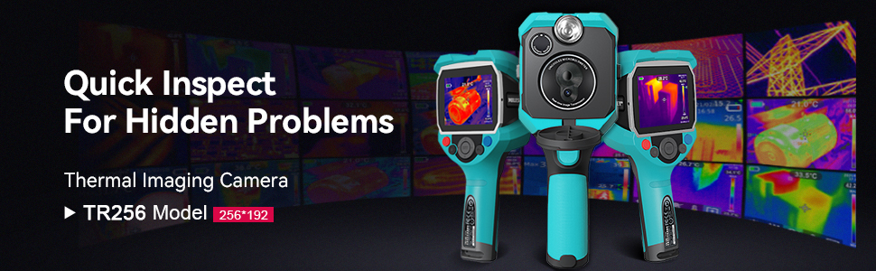 ★Mileseey★Thermal Camera Imaging Tool for Temperature Anomalies,256 x ...