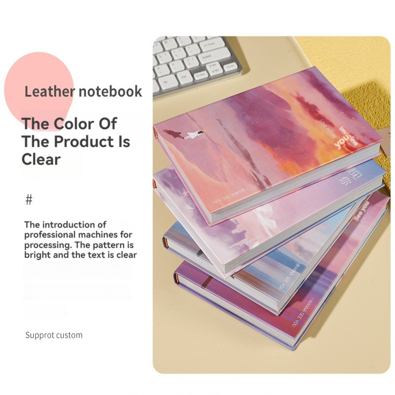 Notebook A5 Diary Gift Stationery Diary Handbook Cute Color Page ...