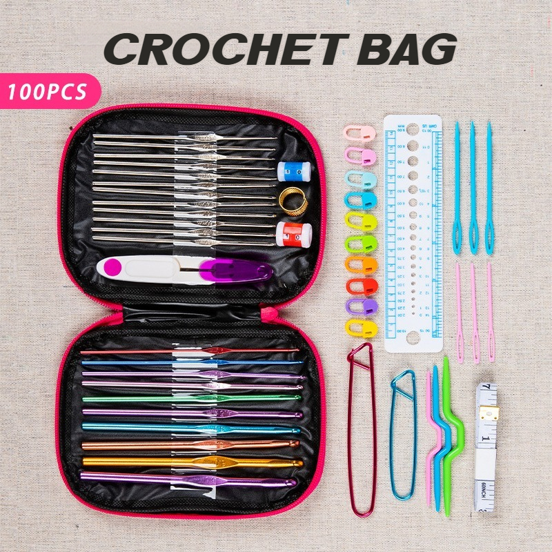 Beginner Crochet Kit For Adults Knitting Starter Kit Adults And Kids ...