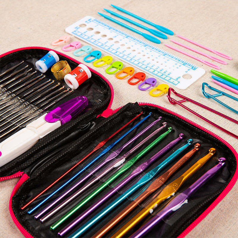 Beginner Crochet Kit For Adults Knitting Starter Kit Adults And Kids ...