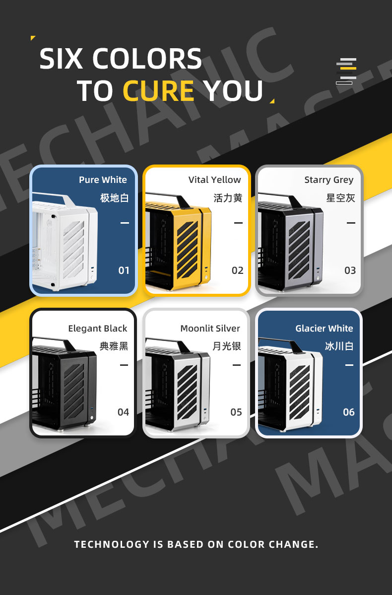 Mechanical Master C28 Little Horizon ITX/MATX Motherboard/Full Tower ...