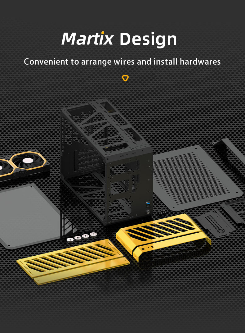 Mechanical Master C+Max MATX/ITX 【Mechanic Master】Support 385mm Long ...