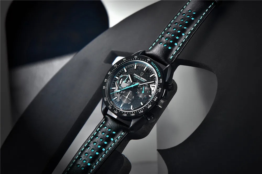 PAGANI DESIGN Moon Men's Watches Luxury Brand Quartz Waterproof ...