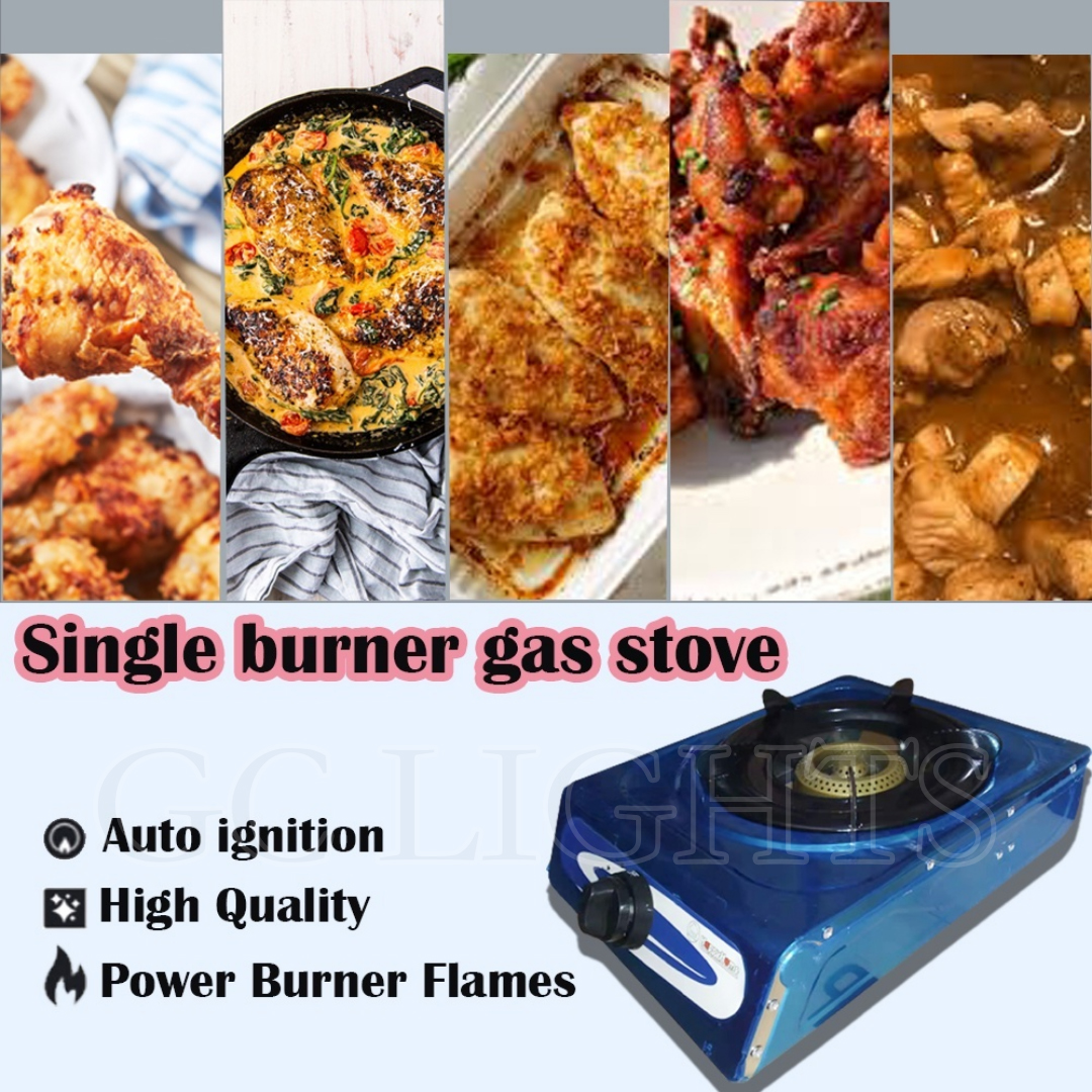 GC Heavy Duty Double Burner Gas Stove Double Standard | Shopee Philippines