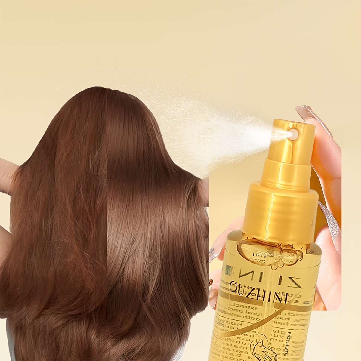 100ml Hair Care Essence Oil Spray Moisturizing Smoothing Improve Frizz ...