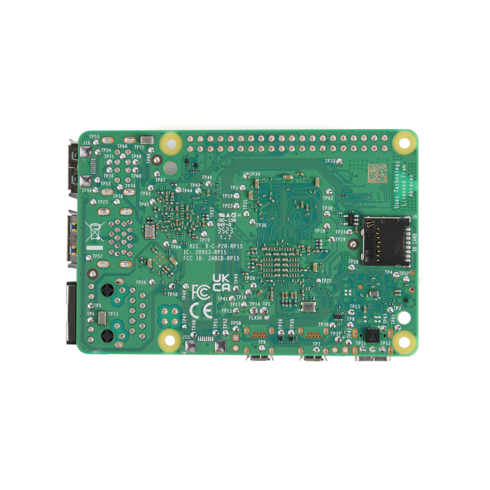 Original Raspberry Pi 5 Development Board RAM 4G 8G 4 Core CPU 2.5Ghz 2 ...