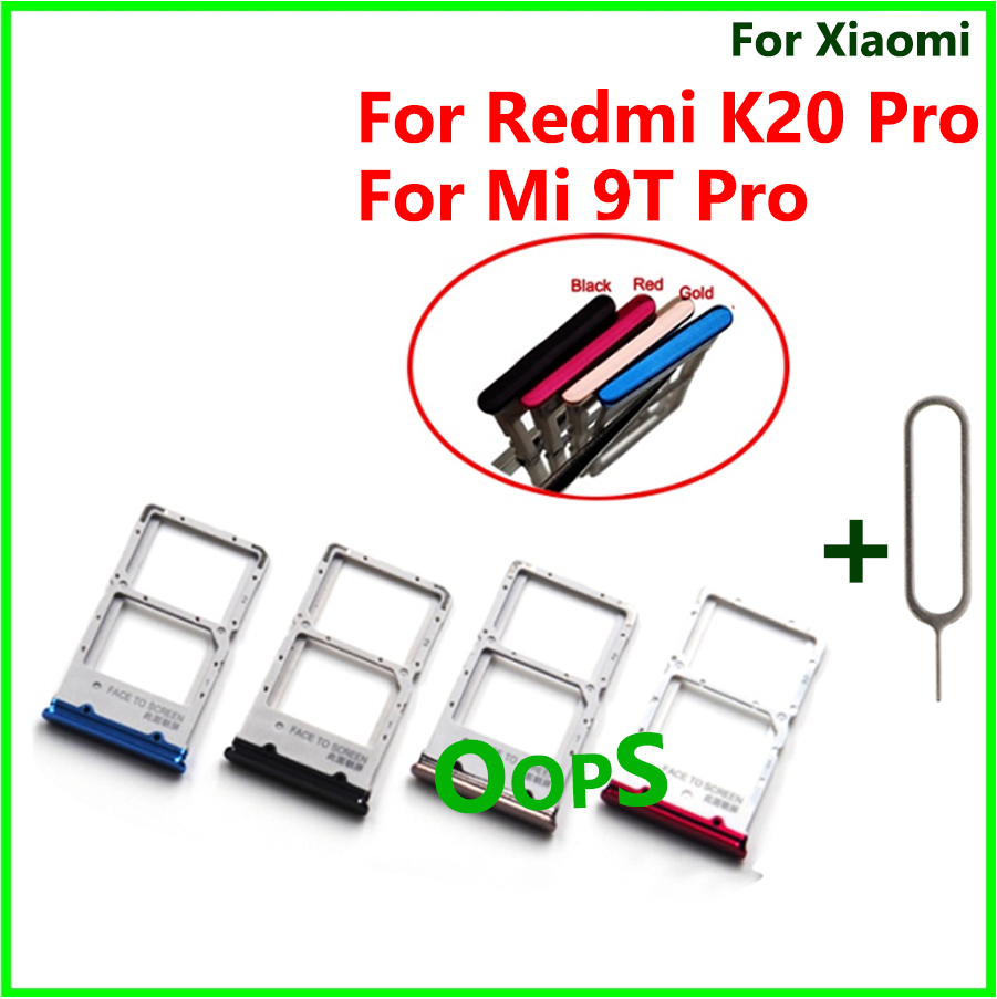 Sim Card Tray For Xiaomi Mi 9T Pro Redmi K20 Pro Card Holder Reader SD ...