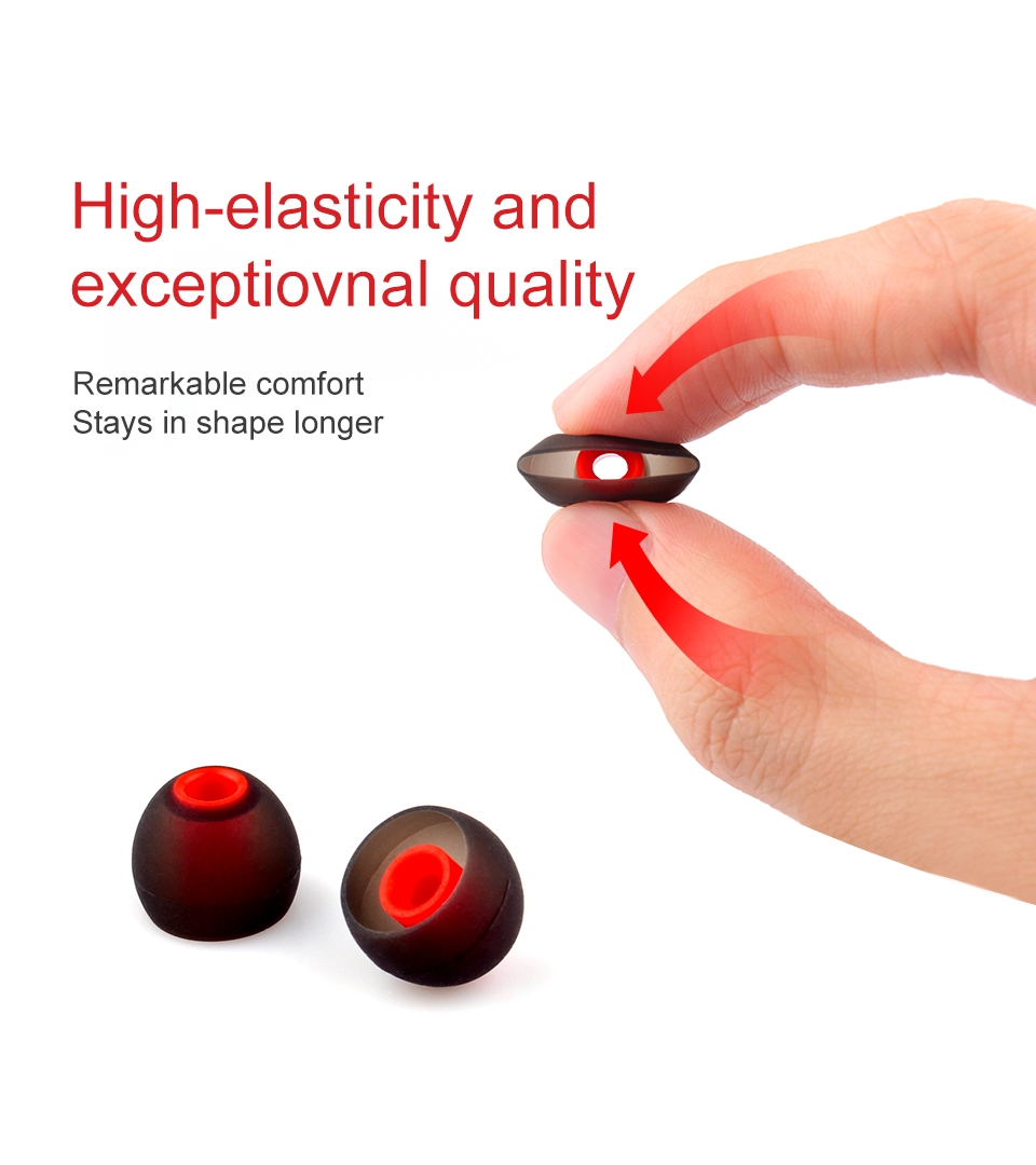 TRN 3 Pairs(6pcs) In Ear Tips Earbuds Earphone For TRN KZ QKZ SIMGOT ...