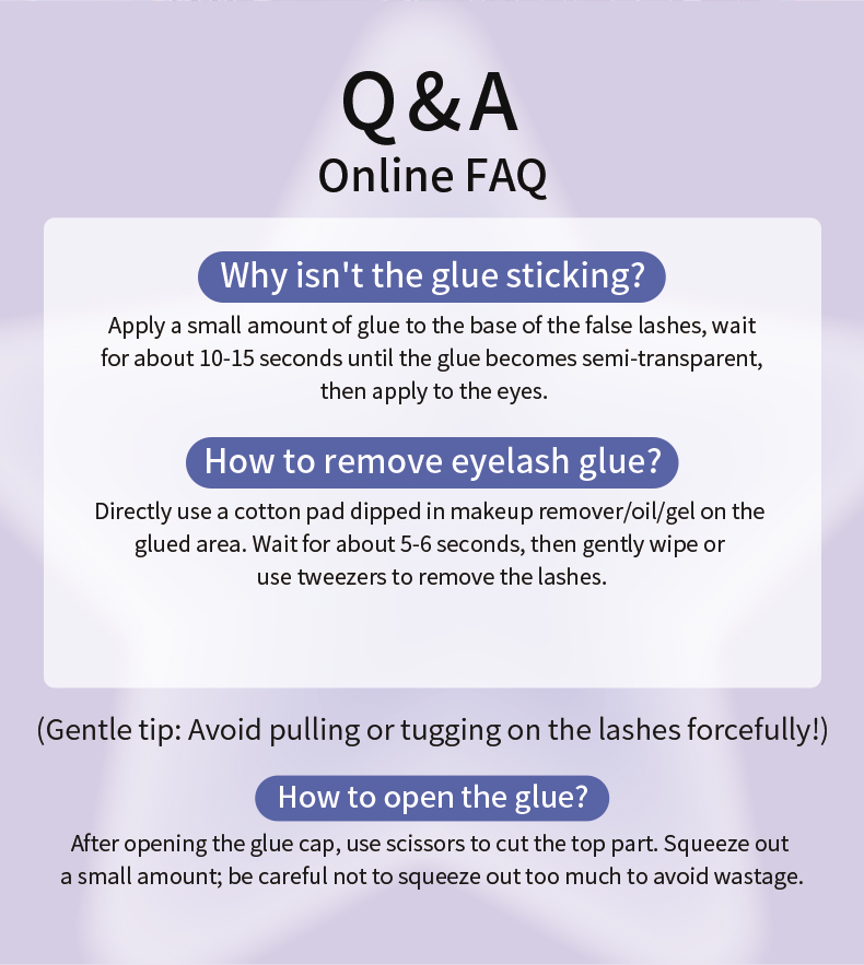 24-hour shipping 】MLEN DIARY STARS Starlight false eyelash extension ...