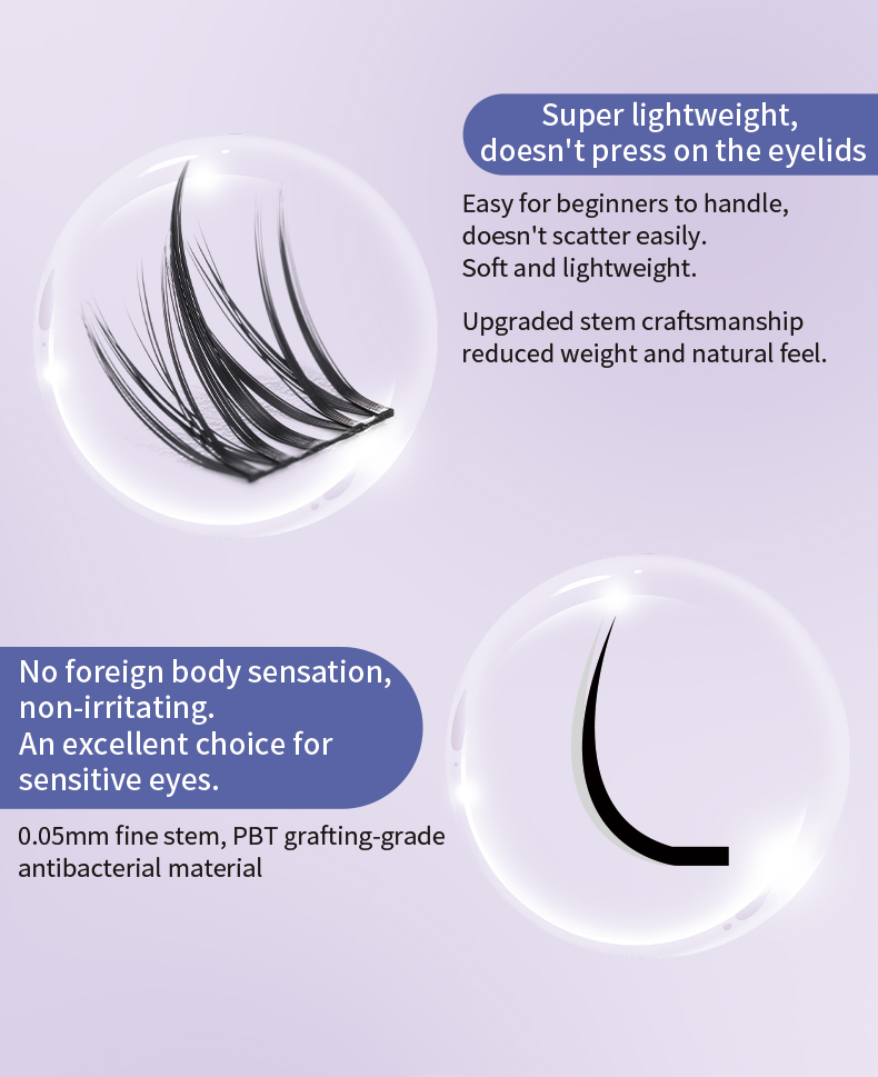 24-hour shipping 】MLEN DIARY STARS Starlight false eyelash extension ...