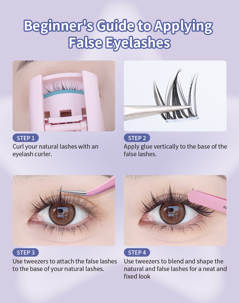 24-hour shipping 】MLEN DIARY STARS Starlight false eyelash extension ...