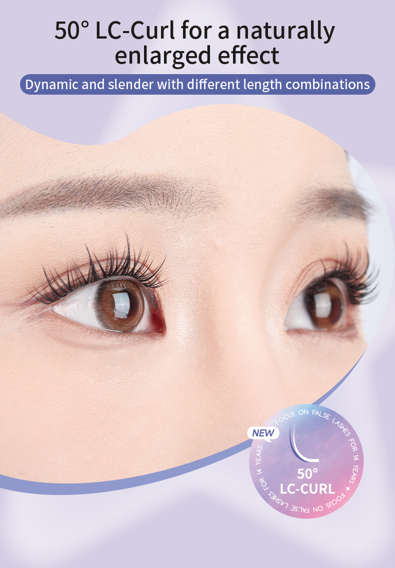 24-hour shipping 】MLEN DIARY STARS Starlight false eyelash extension ...