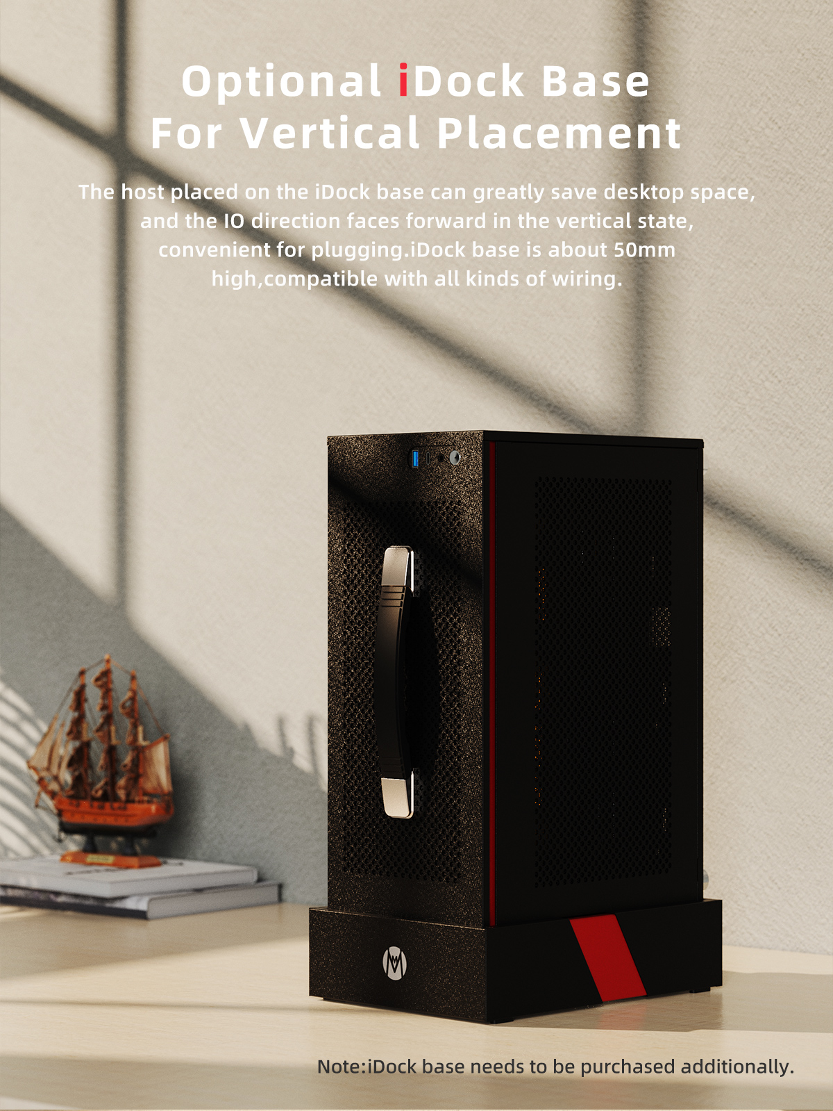 iF13 13.5L Portable 240AIO ATX PSU A4 Structure Mini ITX Chassis PC ...