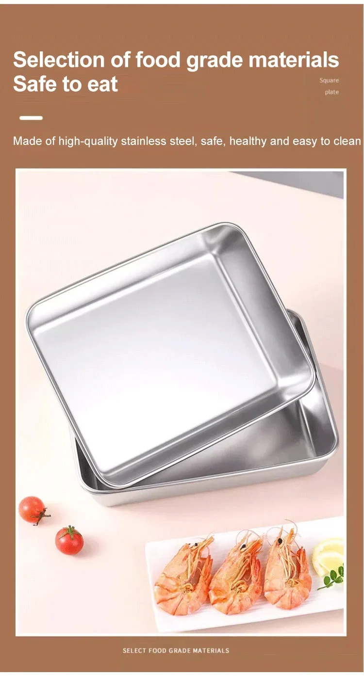 304 Stainless food container Food storage box Freezer container ref ...