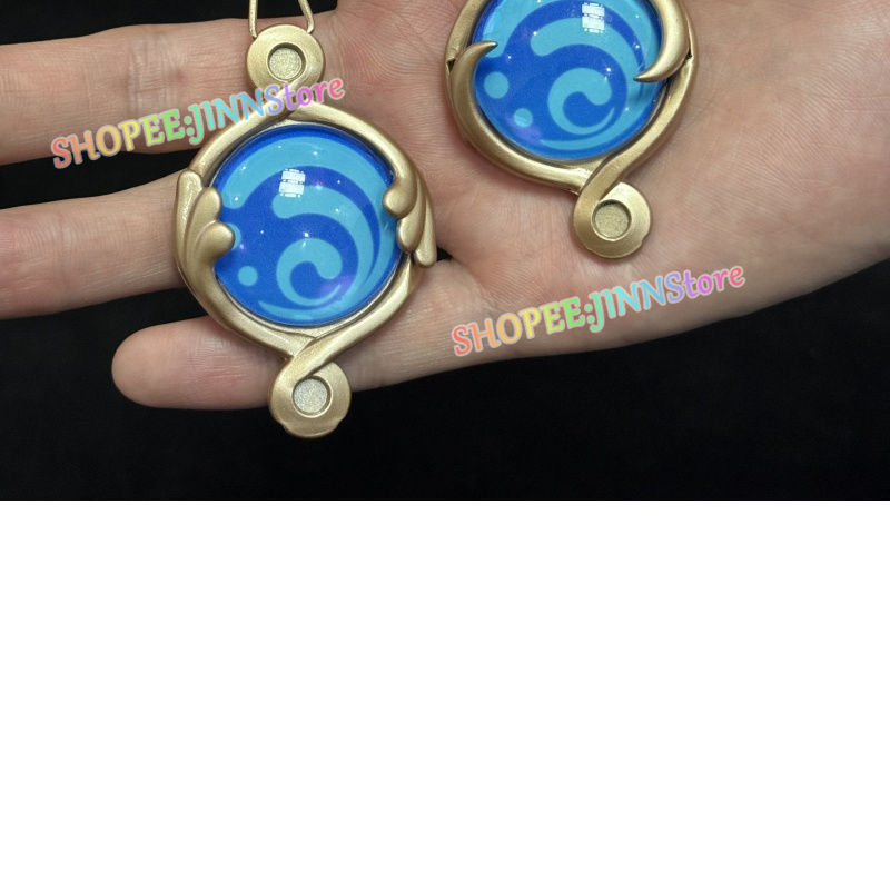 - JINN - New Genshin Impact Keychain FURINA Cosplay Accessories ...