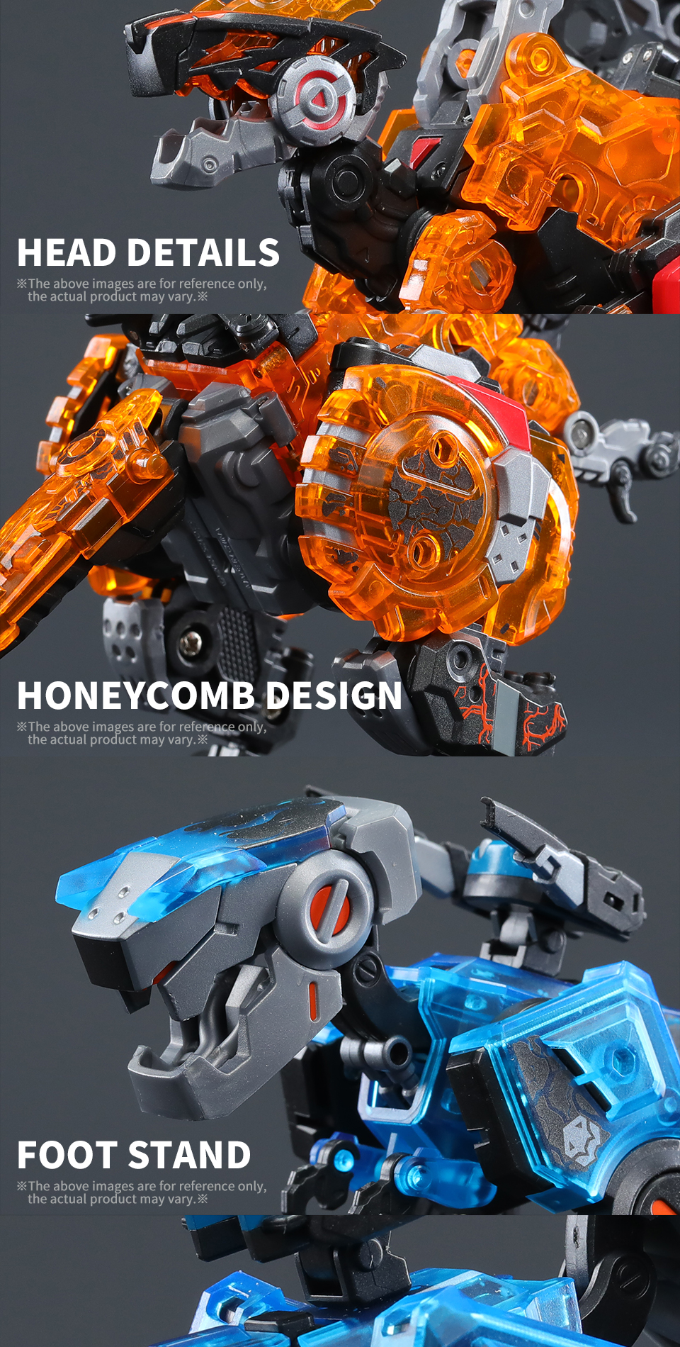 52TOYS BEASTBOX BB-49PR Pyromancer And BB-02CR Cryomancer Mecha ...