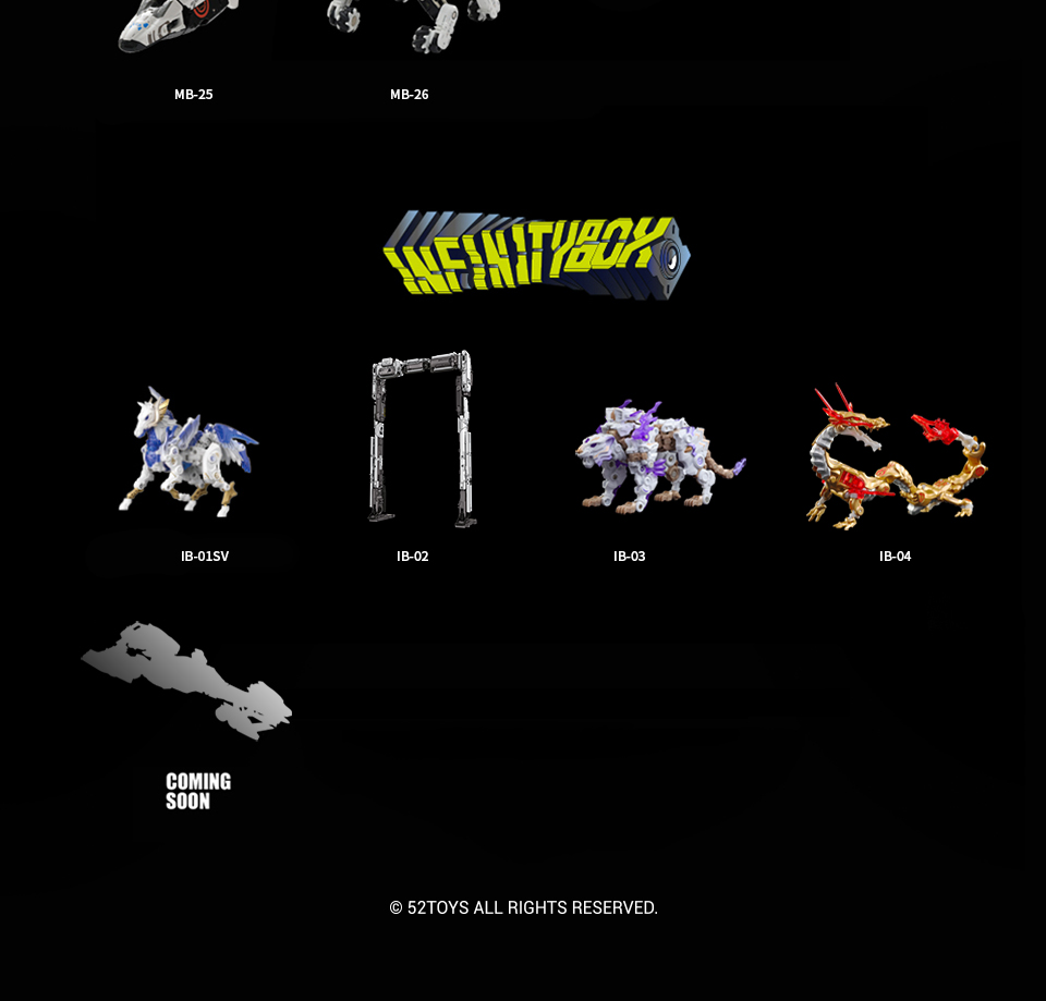 52TOYS BEASTBOX BB-49PR Pyromancer And BB-02CR Cryomancer Mecha ...