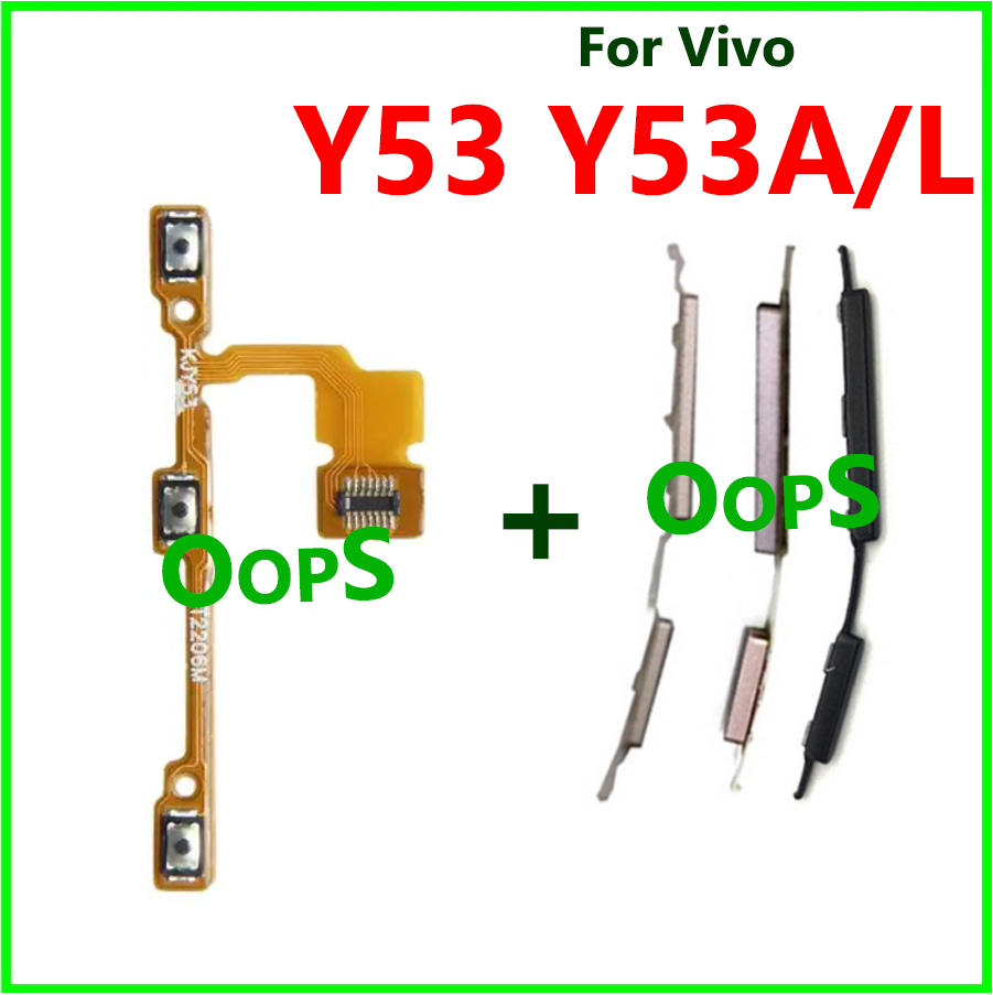 On Off Power Volume Flex For VIVO Y53 Y53A Y53L Side Key Volume Up Down ...