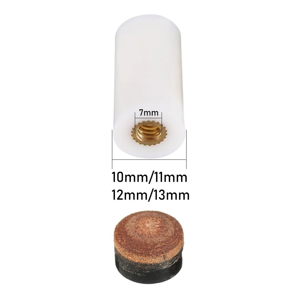 OPTIMISTI 5Pcs/Pack Billiard Cue Tip, Pool Cue 10/11/12/13mm ...