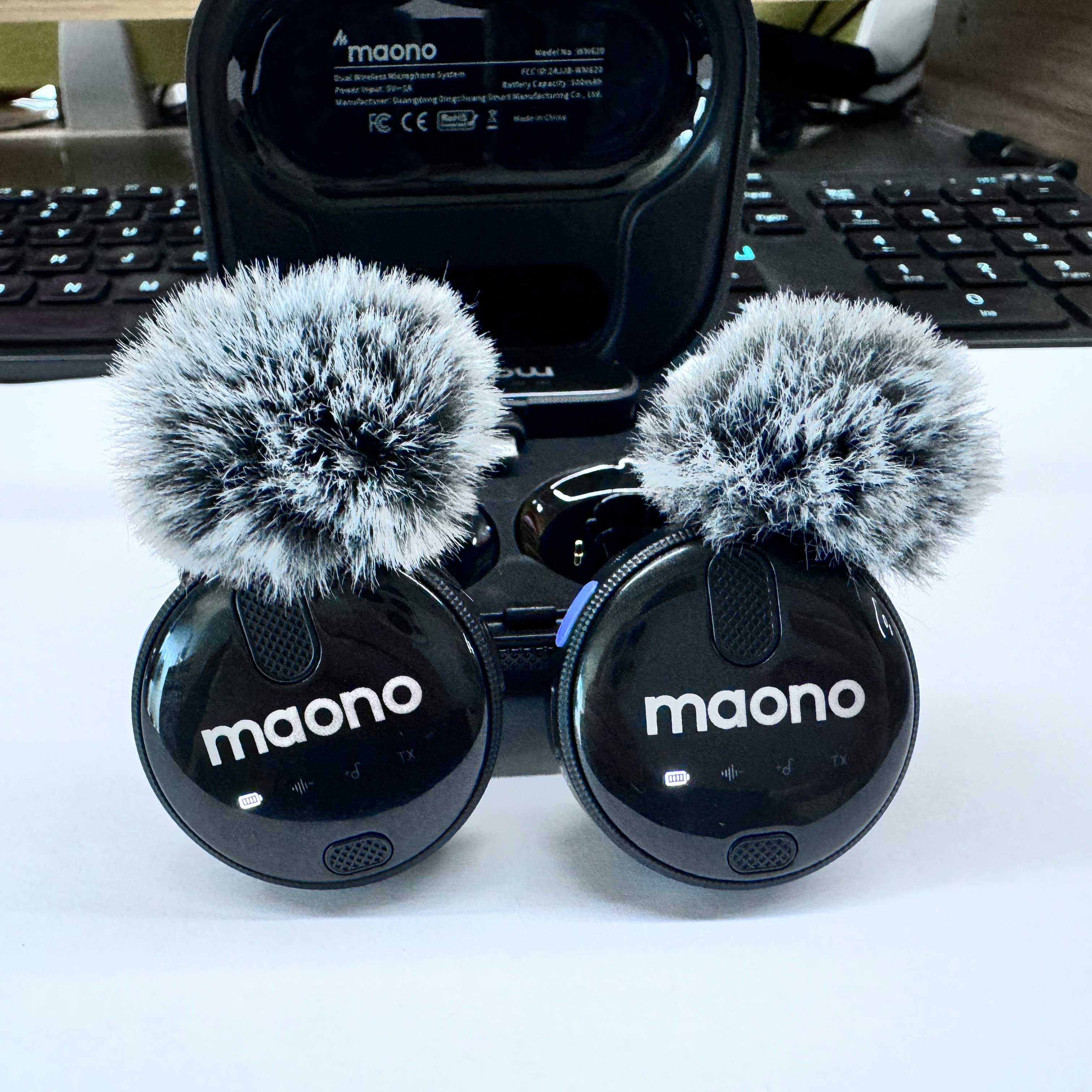 Maono Microphone Foam Cover Windshield Windscreen Furry Cover for WM620 | Shopee Philippines