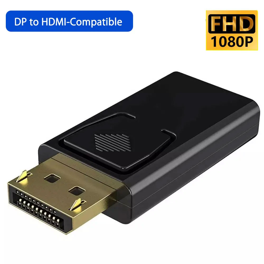 Full DP to HDMI Adapter 4K 1080P DisplayPort to HDTV Converter for PS5 ...