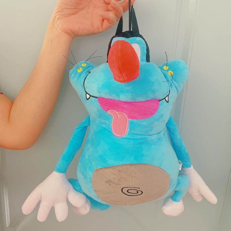30cm Funny design France Cute Cartoon Oggy Cockroaches Plush Toy Fat ...