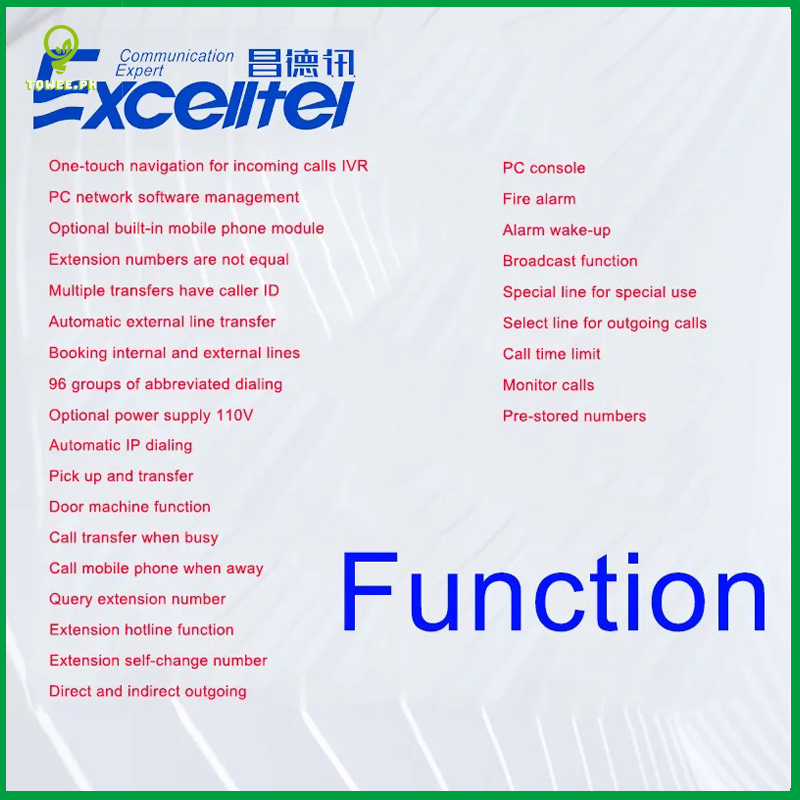 ZC DT864 Telephone Exchange Group Telephone 4 in 64 out Switchboard Traffic Management IVR Voice ...