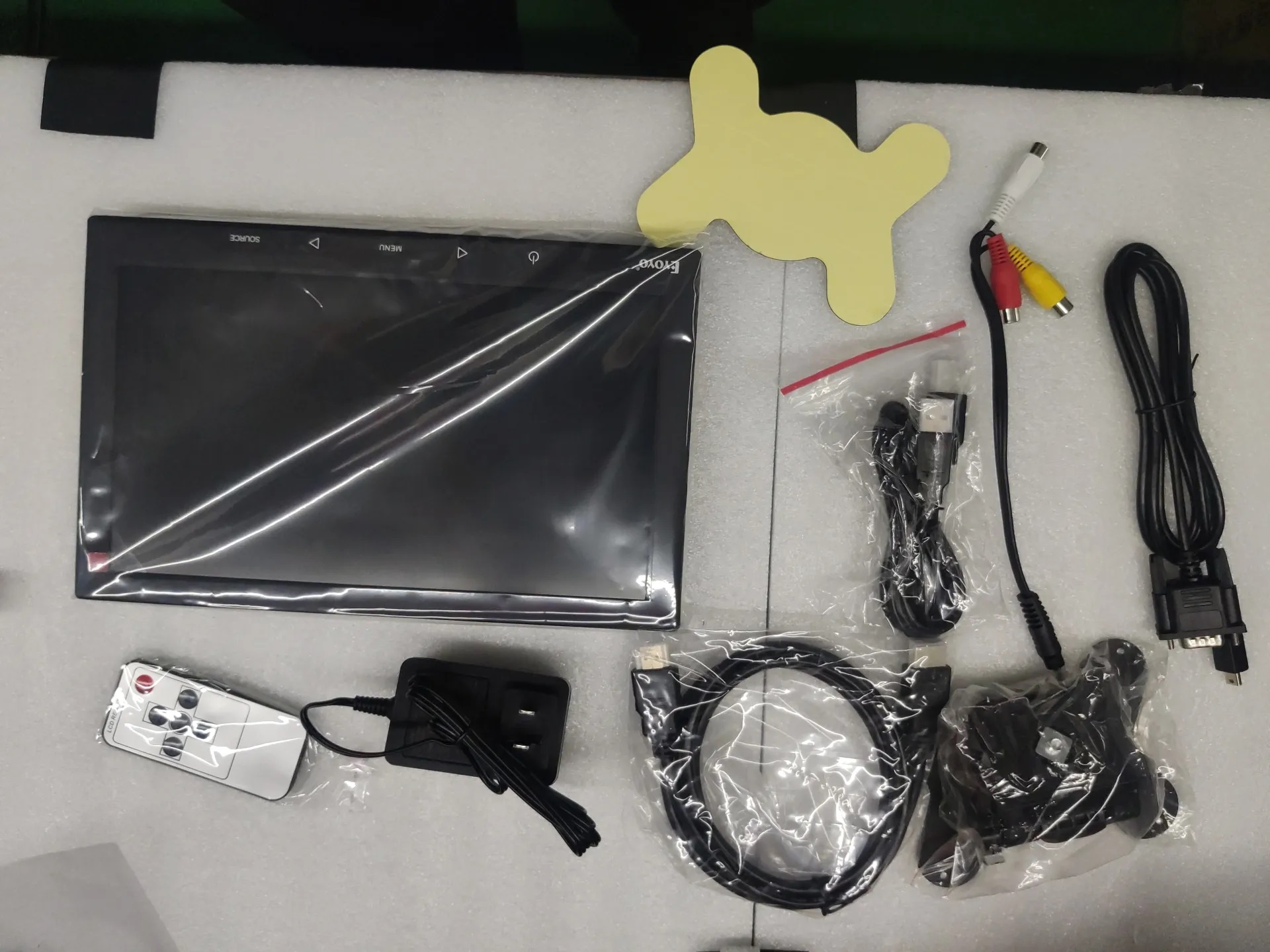 Eyoyo 7 inch/10 inch Monitor, 1024x600 Small IPS HDMI Monitor, HDMI VGA ...