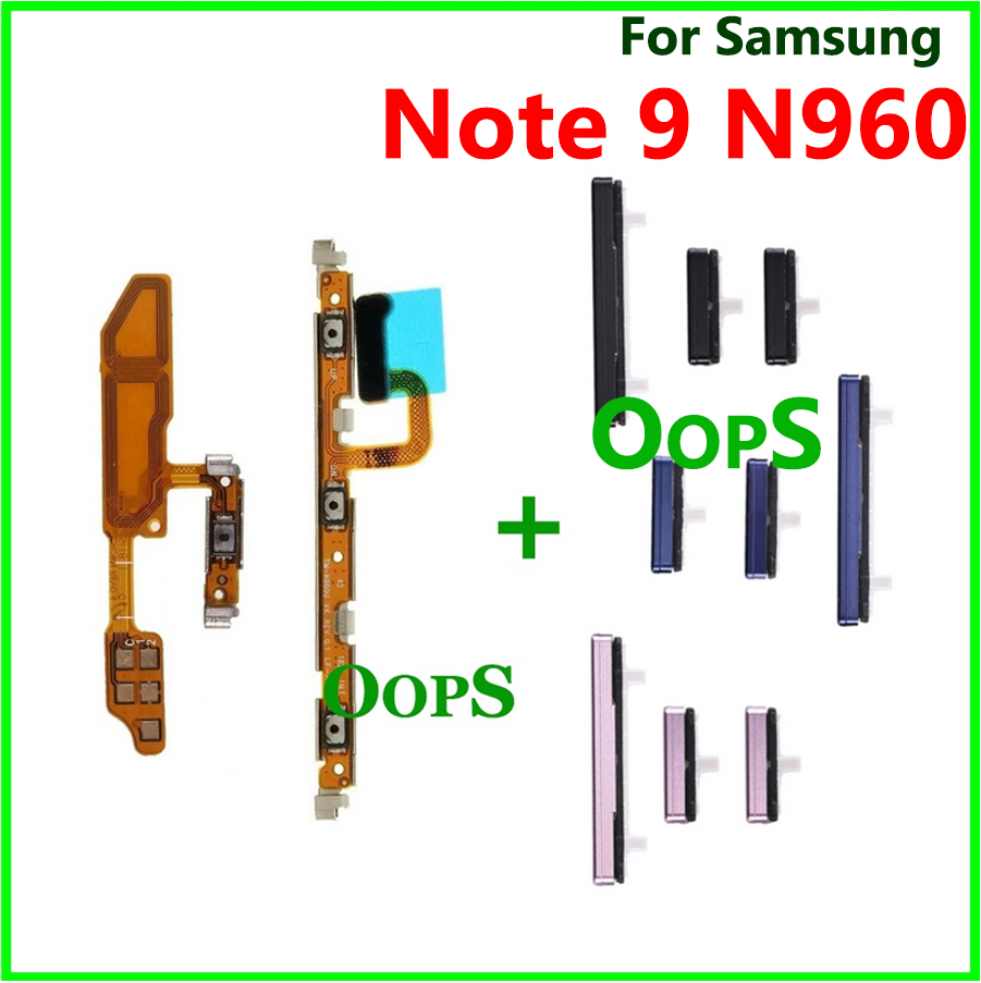 Note 9 Power on off Volume Flex For Samsung Note9 N960 Phone Home ...