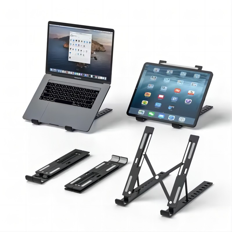 Laptop Stand Aluminum Alloy Foldable Portable Laptop Heighten Laptop ...