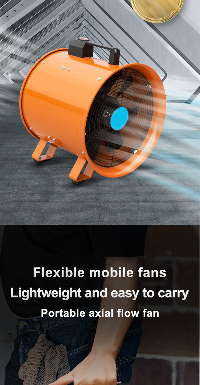 Portable Ventilation Fan Portable Axial Flow Fan Marine Ventilator ...